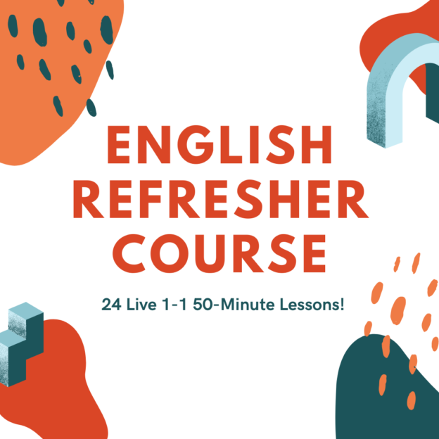 English Refresher Courses (12-25 sessions) - Come On Out English